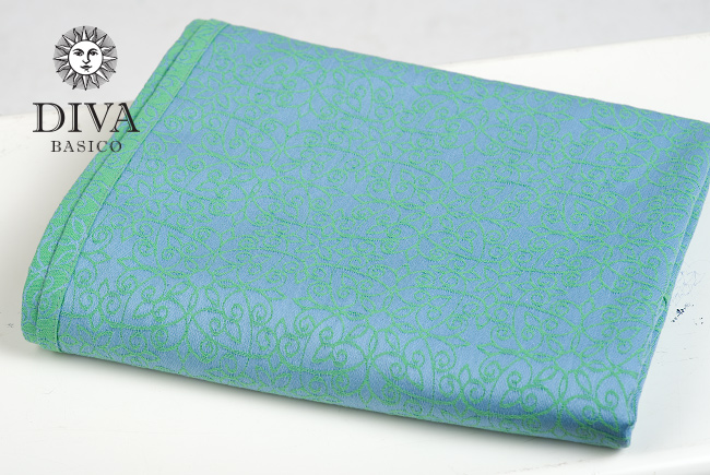 Слинг-шарф для новорожденных Diva Basico, Lime – цены, купить слинги ...